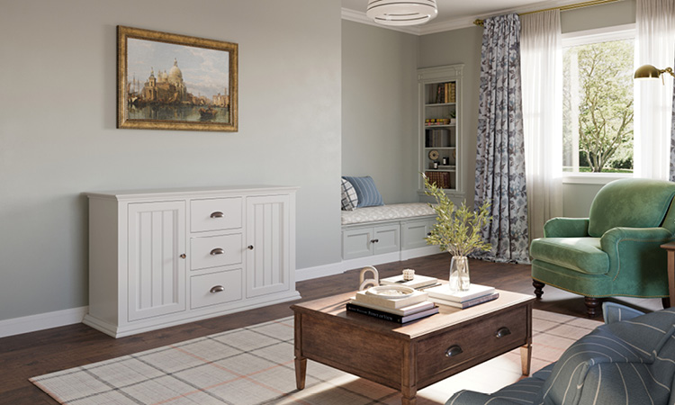 Lindon TV Lift Media Console - Wildwood Functional Furniture